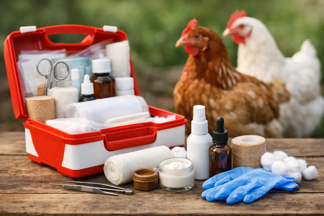 Chicken First Aid Kit Essentials List | RestockYourKit.com News blog