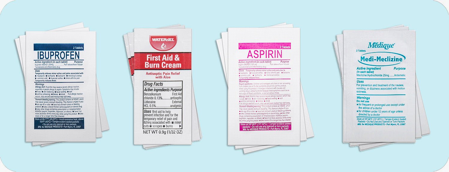 Shop OTC Med Packs at RestockYourKit.com | RestockYourKit.com